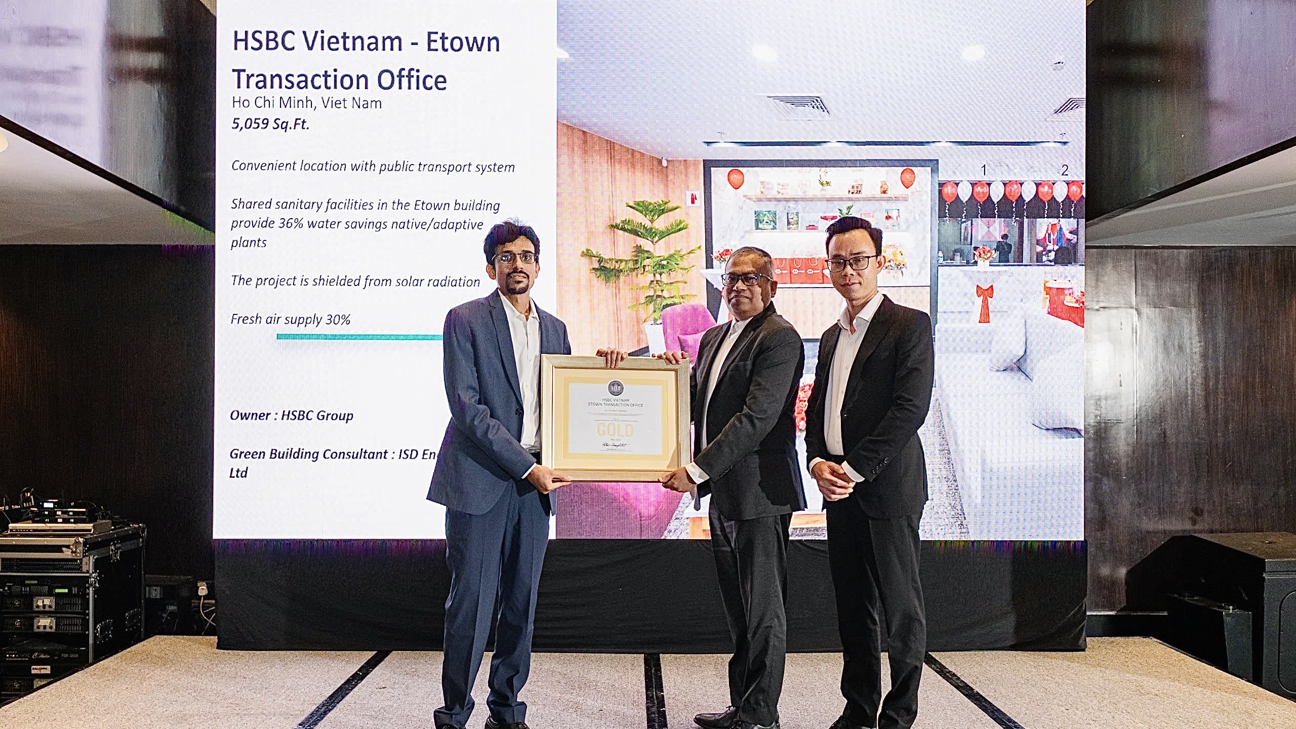 Second Office of HSBC achieves LEED Gold Certification - ISD Engineering