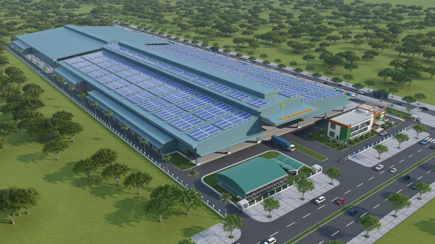 Nhà Máy Thép HTSB - ISD Engineering